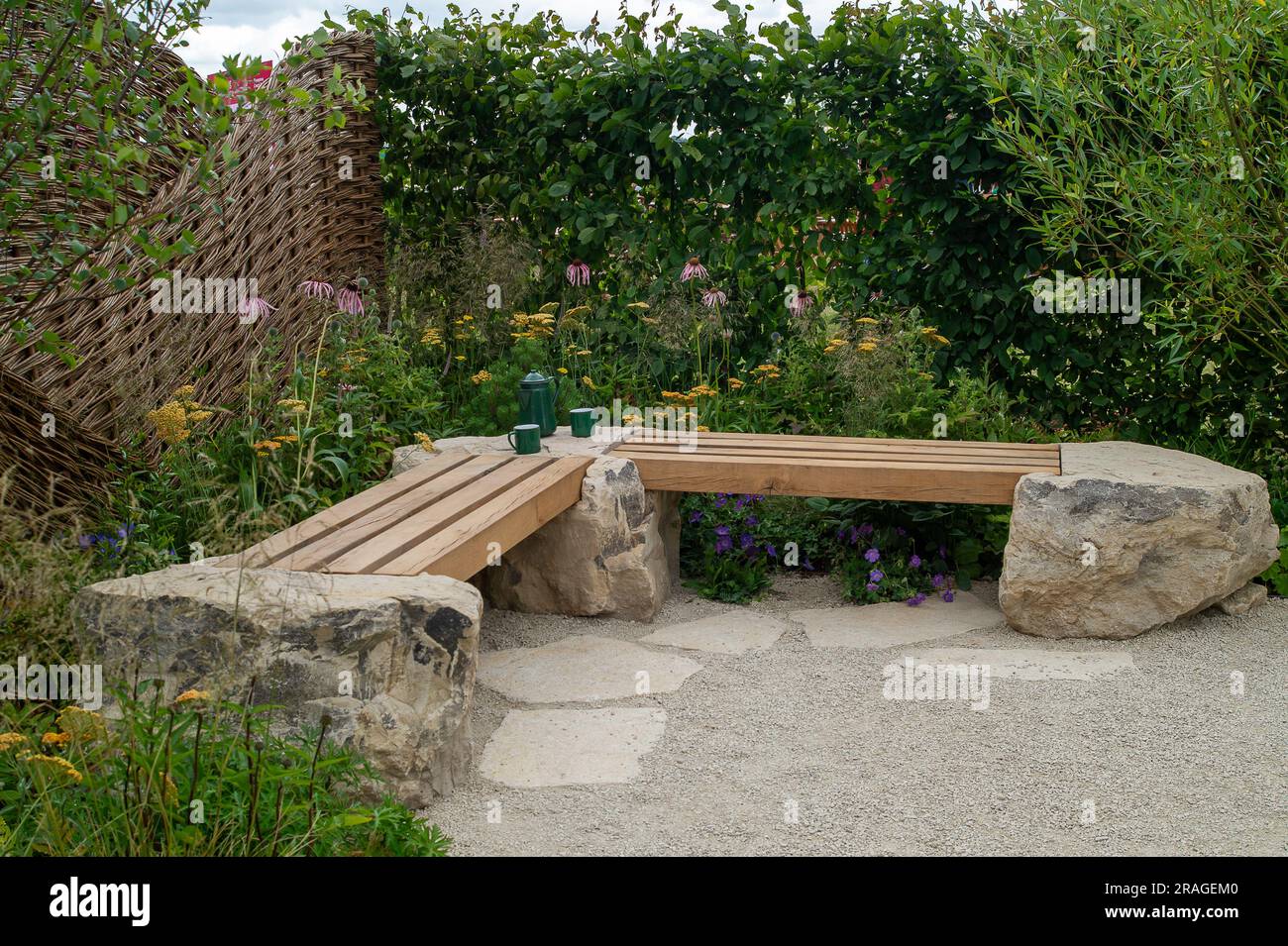 East Molesey, Surrey, UK. 3rd July, 2023. Get Started Gardens, Inghams ...