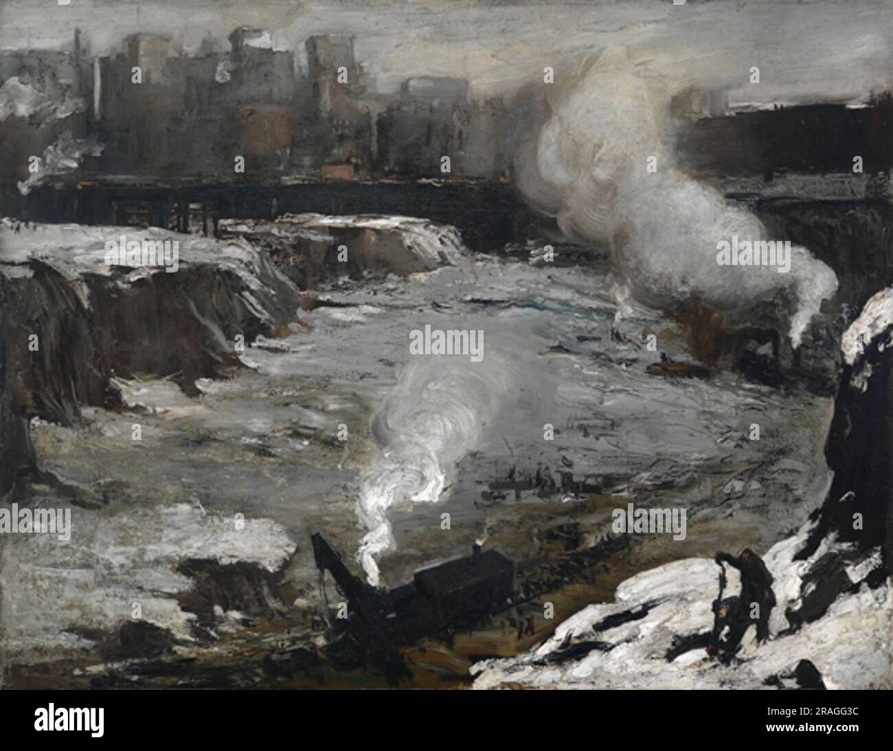 Pennsylvania Excavation 1907 by George Bellows Stock Photo - Alamy