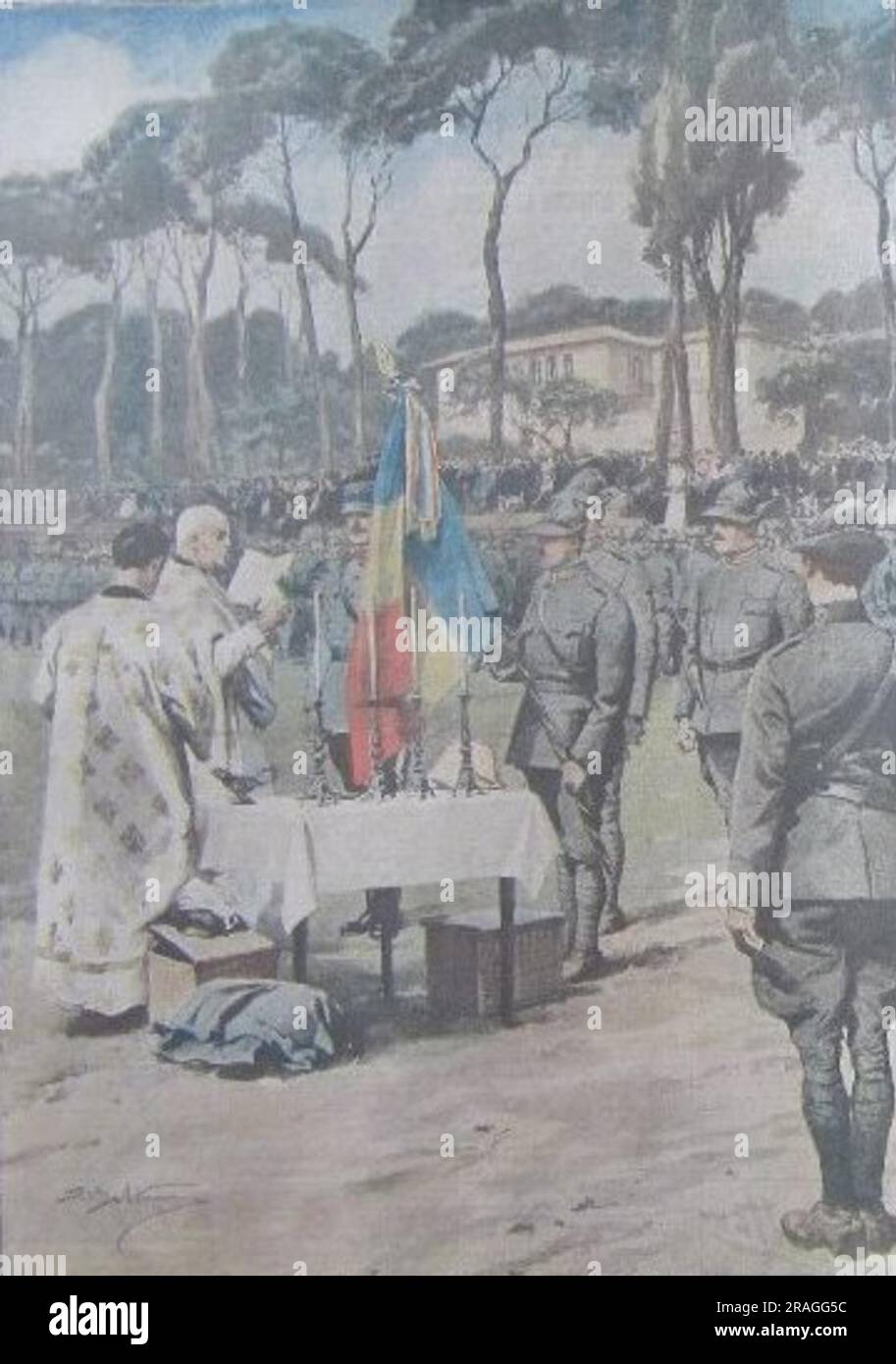 The Romanian Soldiers of the 3rd Regiment of the Legione Romena ...