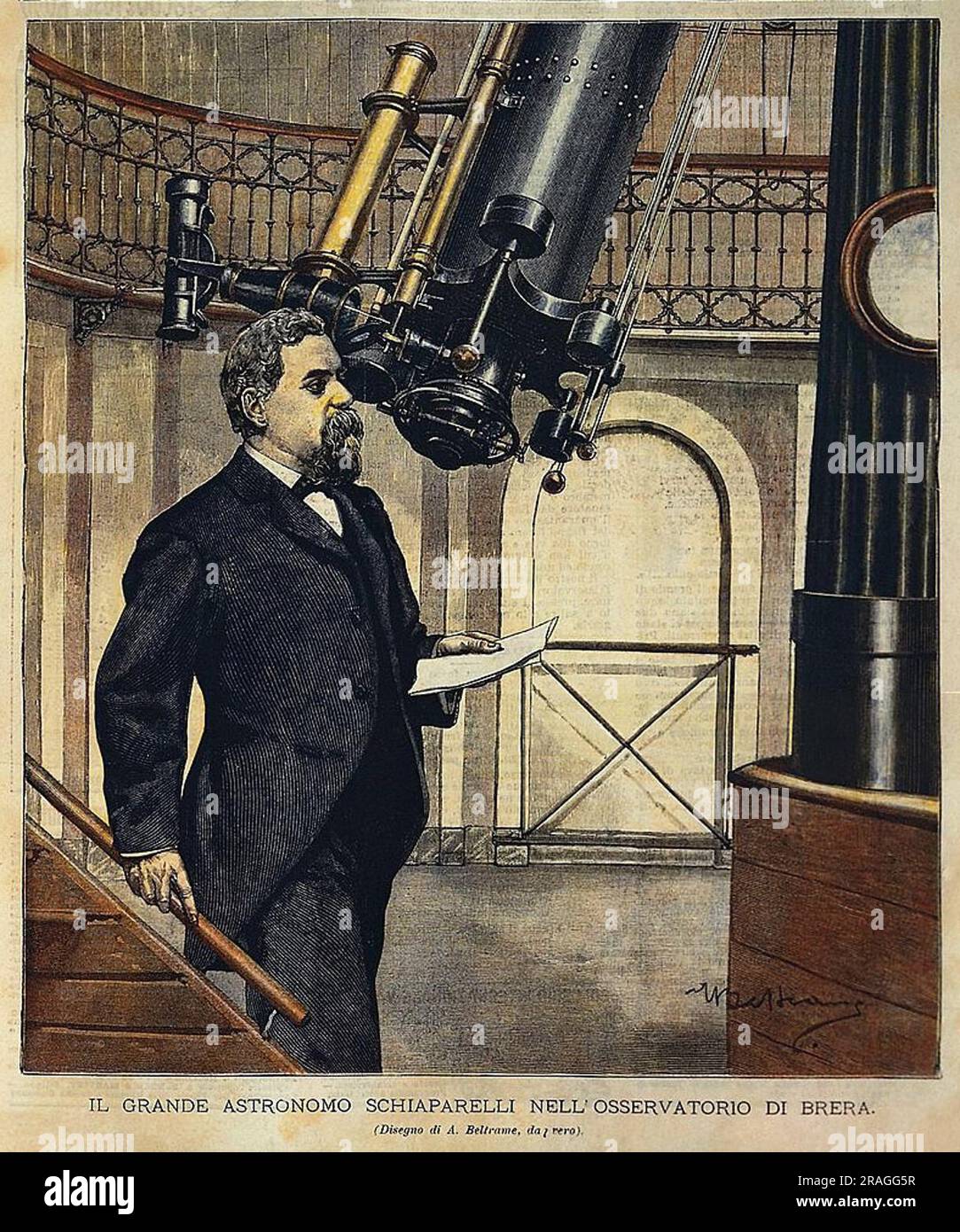 Astronomer giovanni schiaparelli hi-res stock photography and images - Alamy