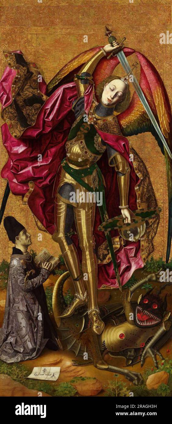 Saint michael triumphs hi-res stock photography and images - Alamy