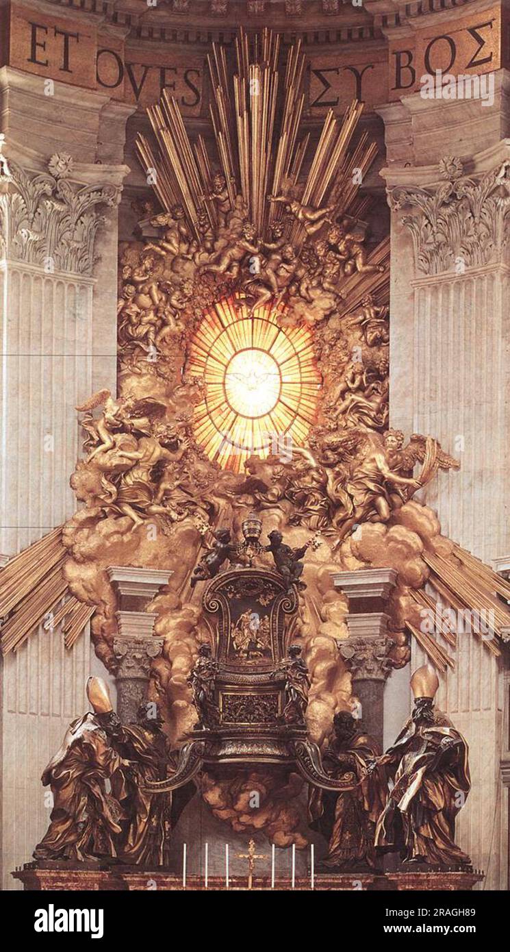 Saint peter throne hi-res stock photography and images - Alamy