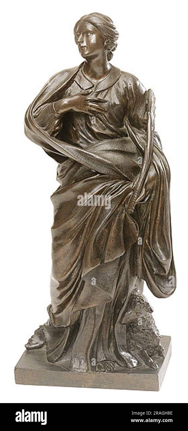 St. Agnese 1672 by Gian Lorenzo Bernini Stock Photo - Alamy