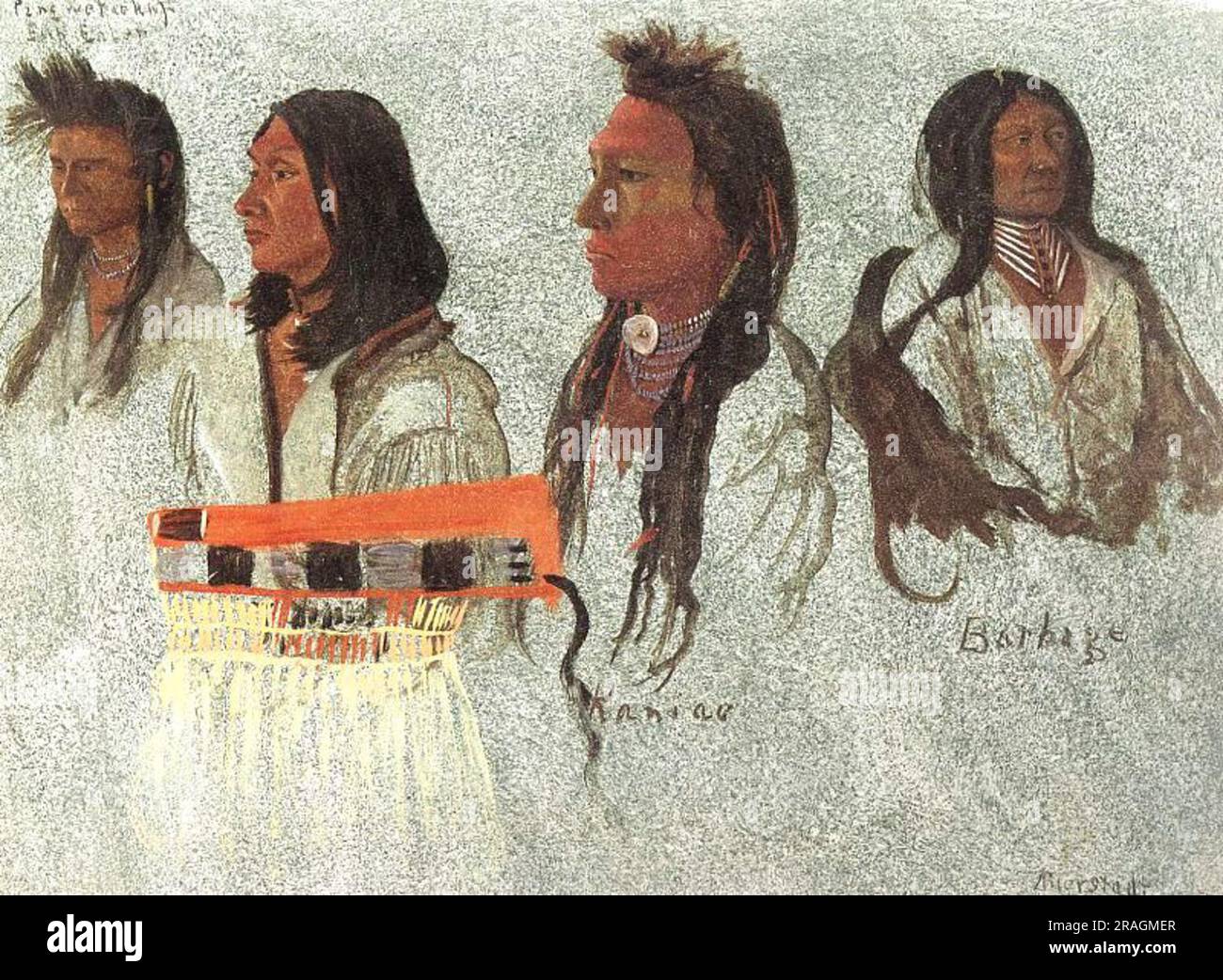 Four indians hi-res stock photography and images - Alamy