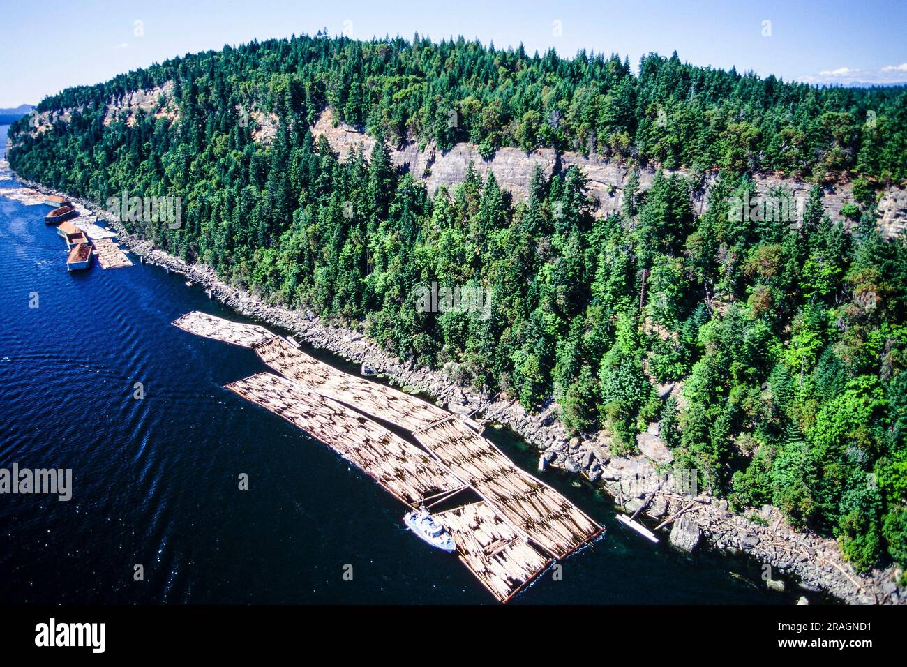 Aerial of gabriola island hi-res stock photography and images - Alamy