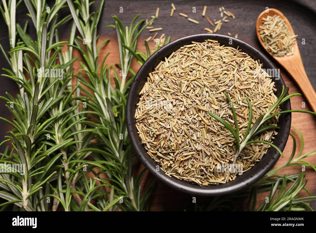 Tray fresh dry rosemary hi-res stock photography and images - Alamy