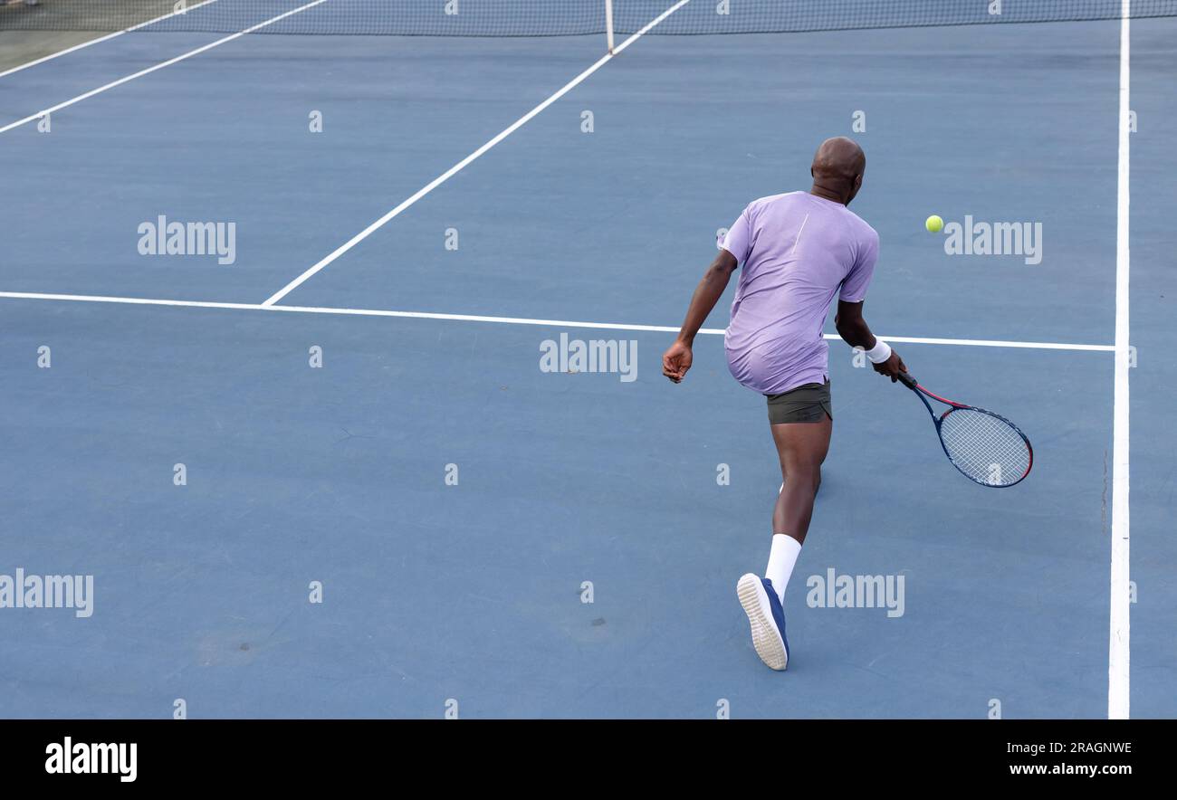 Tennis rear view hi-res stock photography and images - Alamy