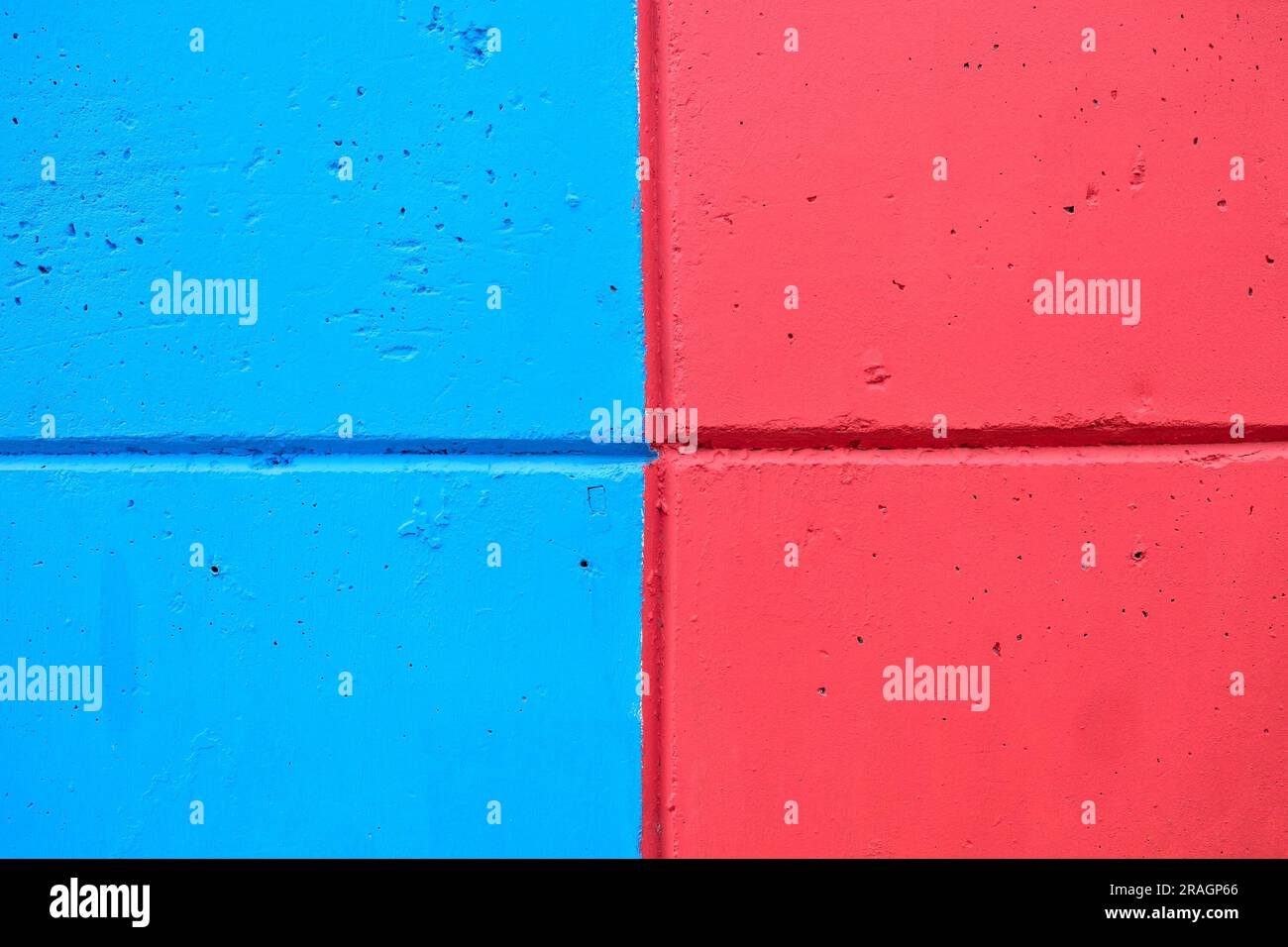 Colorful stripes in prime saturated colors: blue and red, color ...