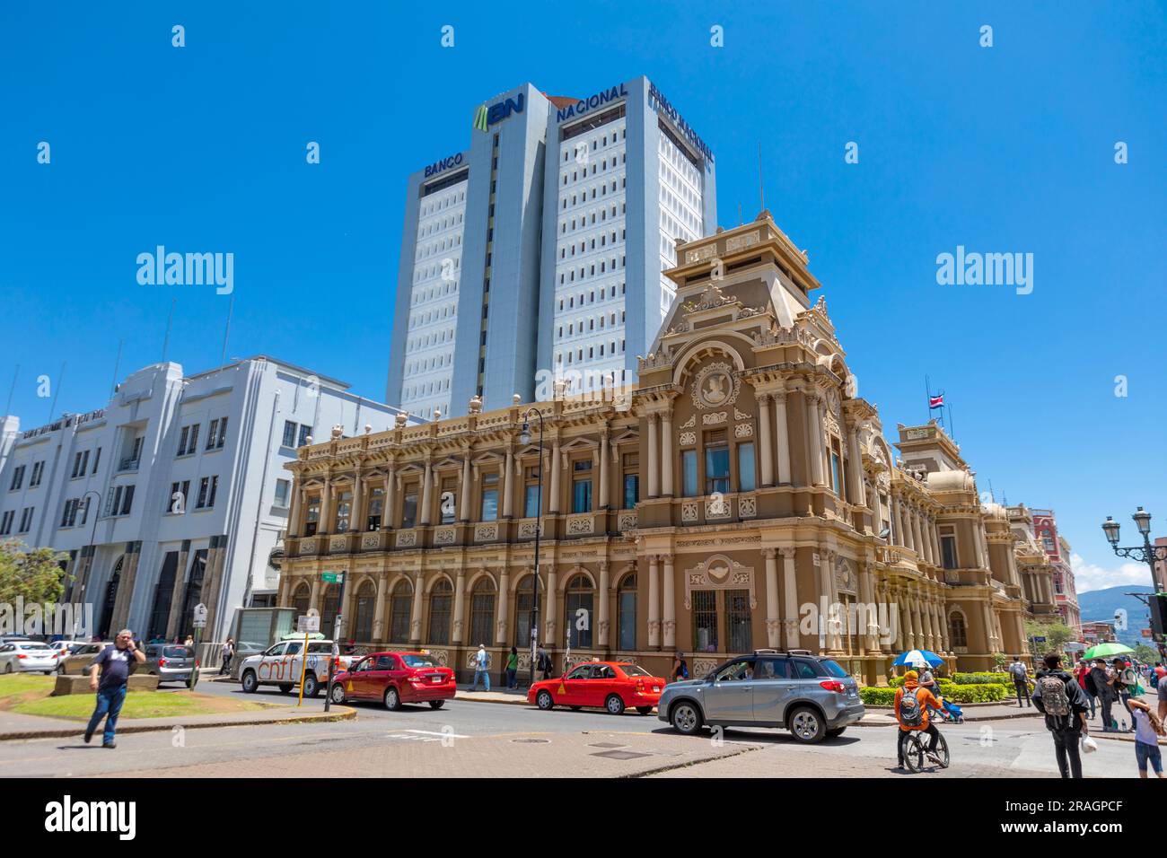 San Jose, San Jose Costa Rica - 04 05 2023: Correos de Costa Rica is ...