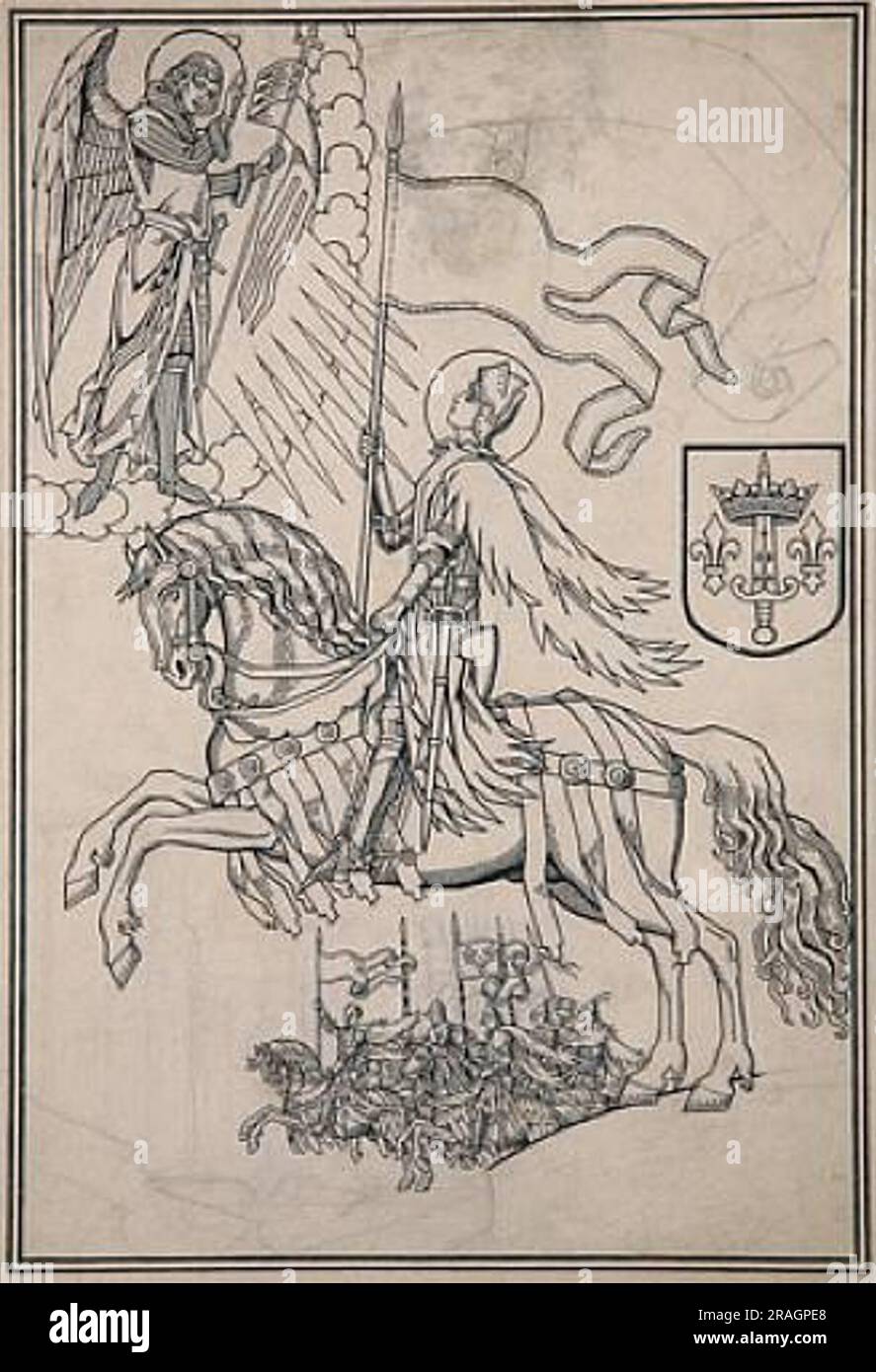 Blessing of the Knight 1920 by Ivan Bilibin Stock Photo - Alamy