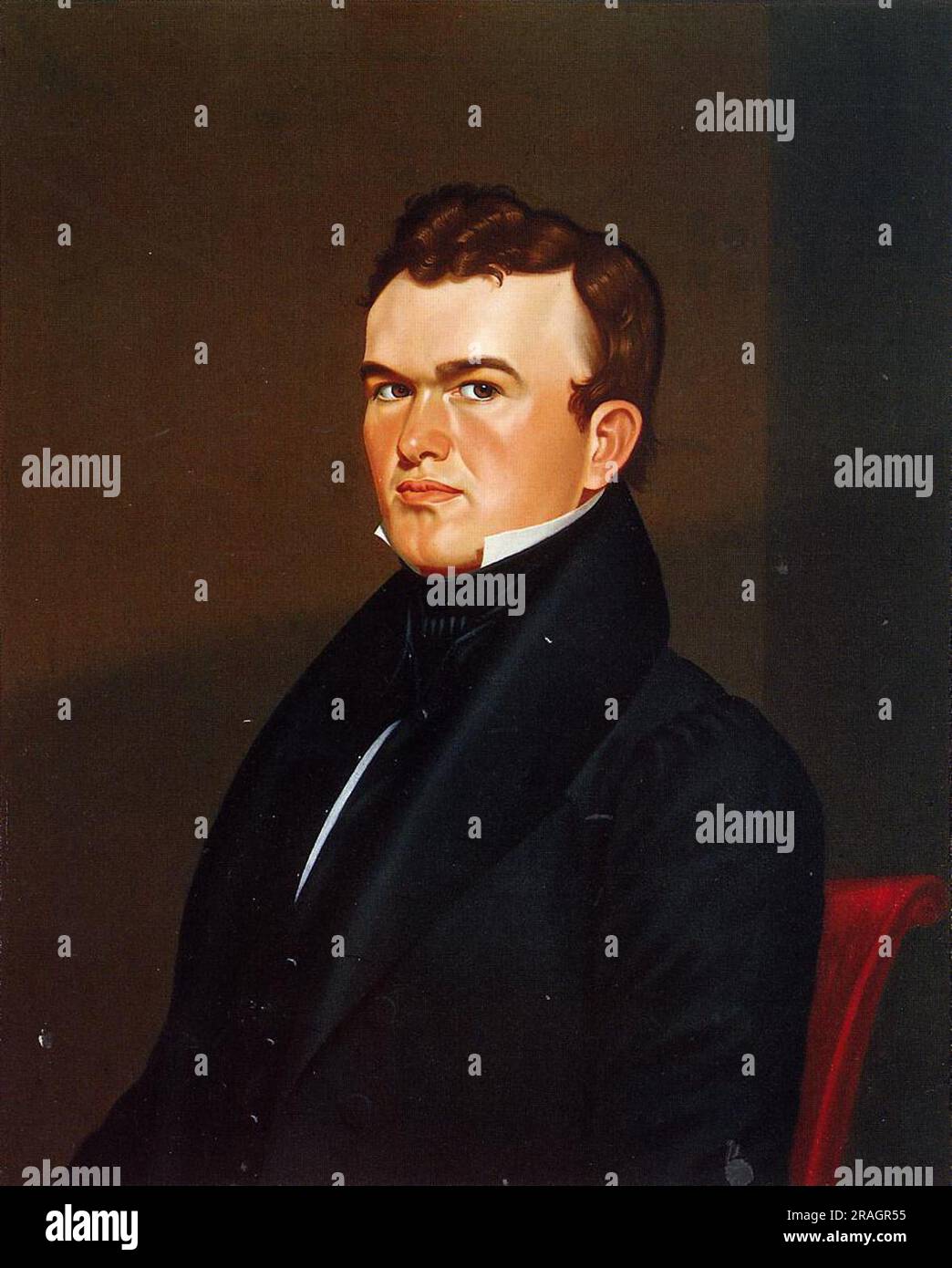 Self-Portrait 1835 by George Caleb Bingham Stock Photo - Alamy