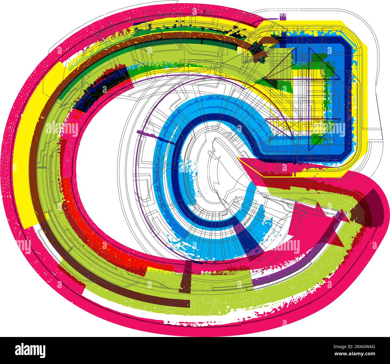 art sketched fonts, lowercase symbols, vector illustration letter c Stock Vector Image & Art - Alamy