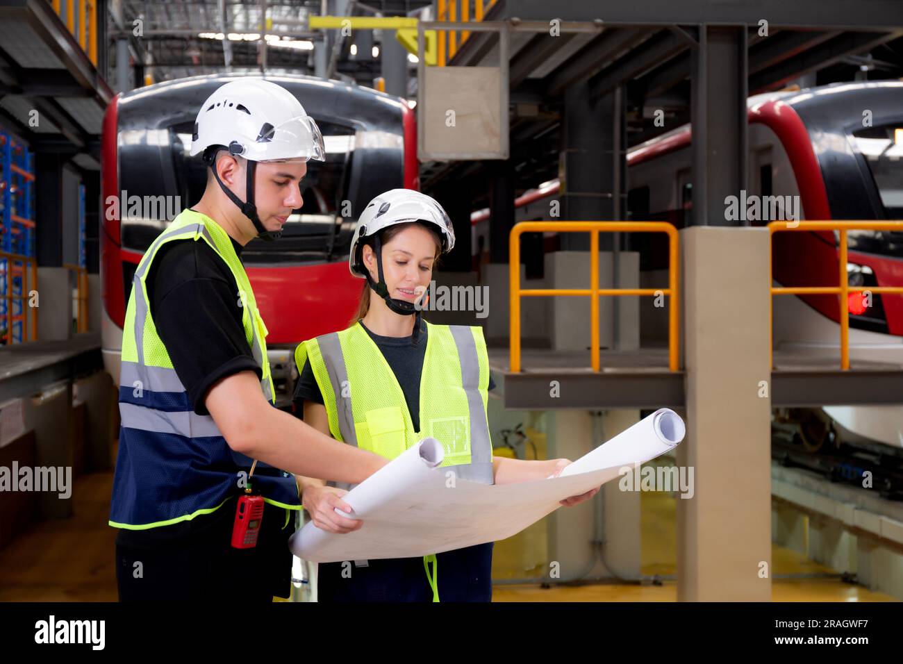 Subway construction inspection hi-res stock photography and images - Alamy
