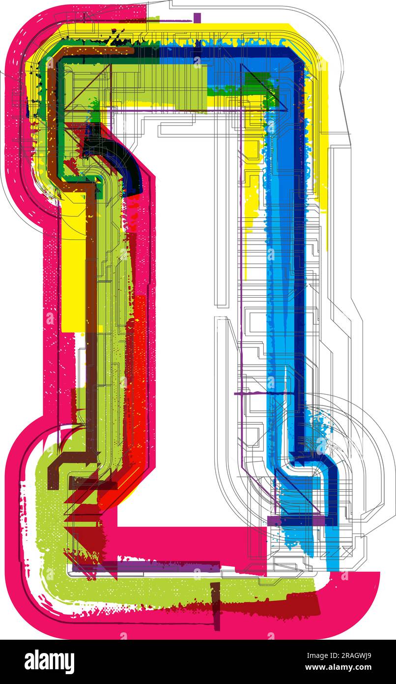 art sketched fonts, lowercase symbols, vector illustration letter l Stock Vector Image & Art - Alamy