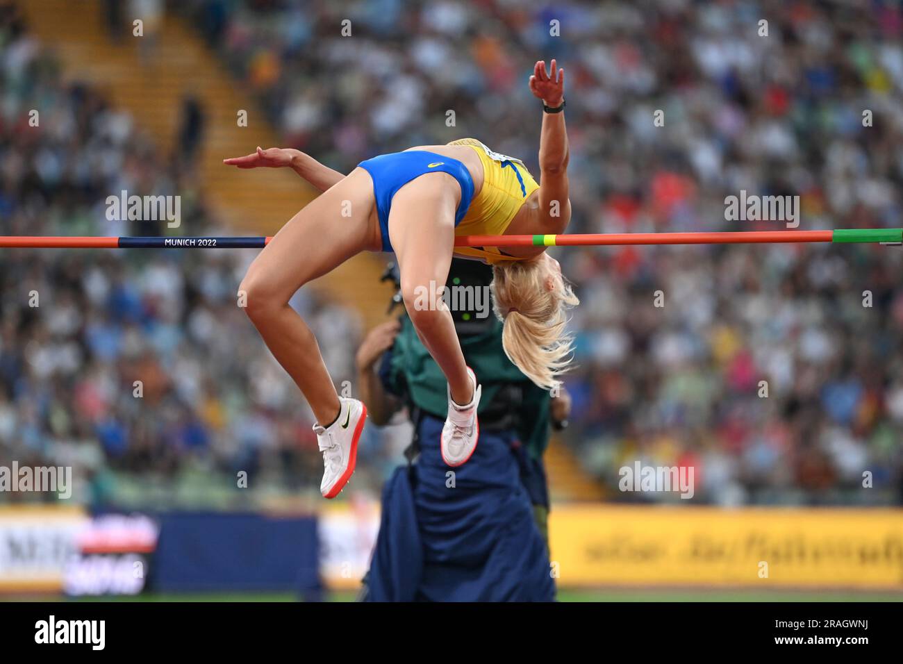 Yuliya Levchenko (Ukraine). High Jump women. European Championships ...