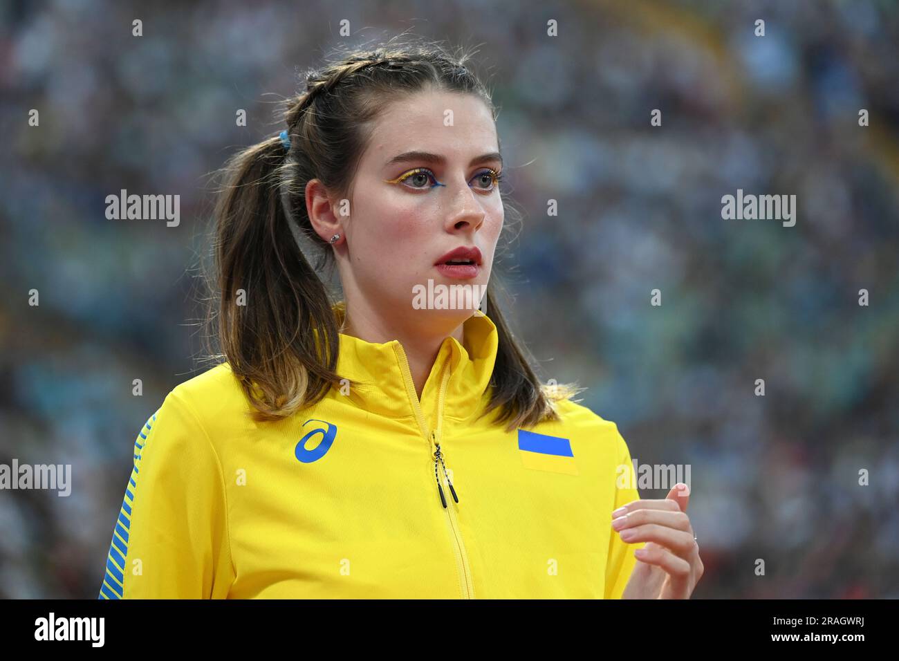 Yaroslava Mahuchikh (Ukraine). High Jump women. European Championships ...