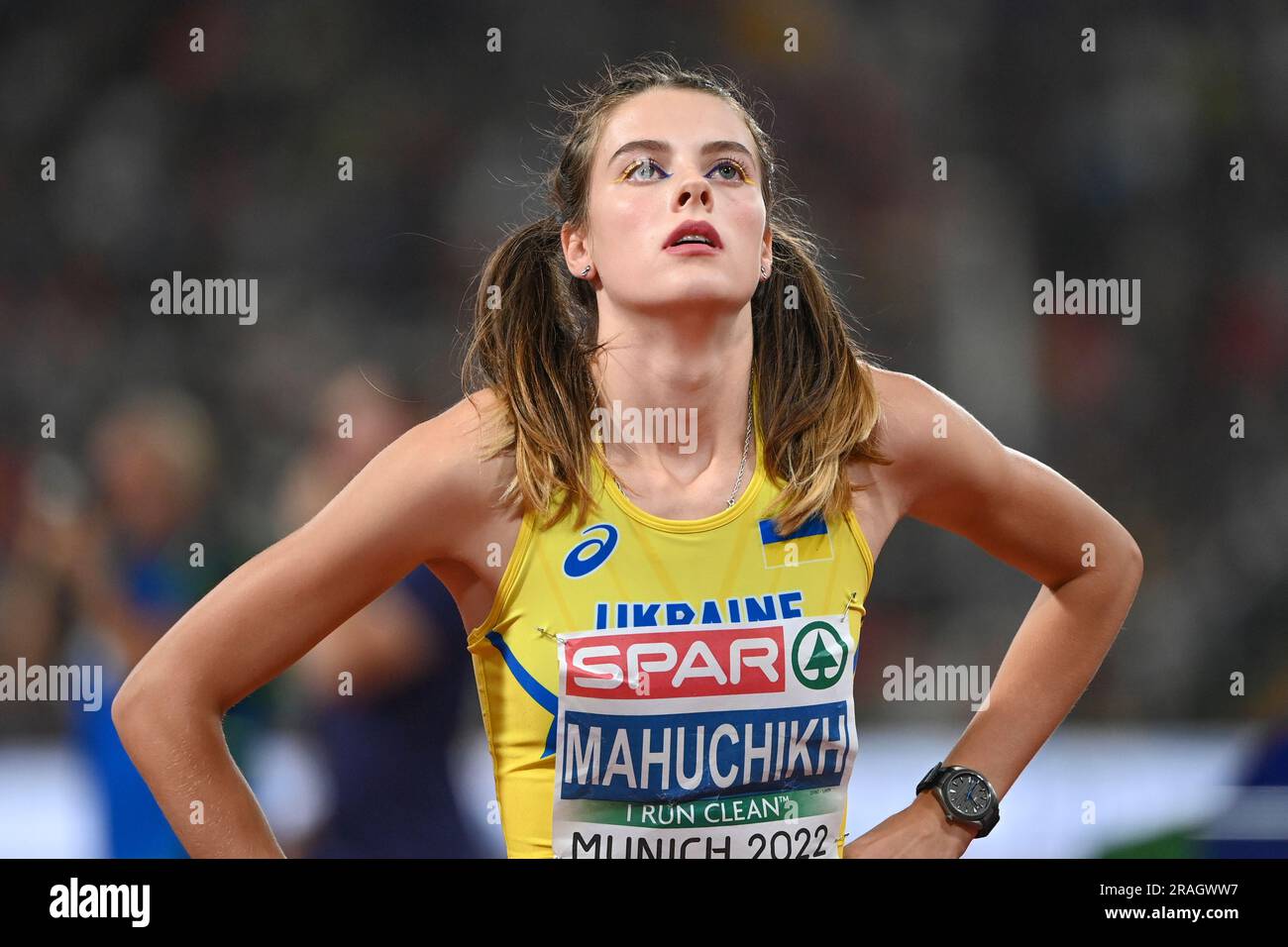 Yaroslava Mahuchikh (Ukraine). High Jump women. European Championships ...