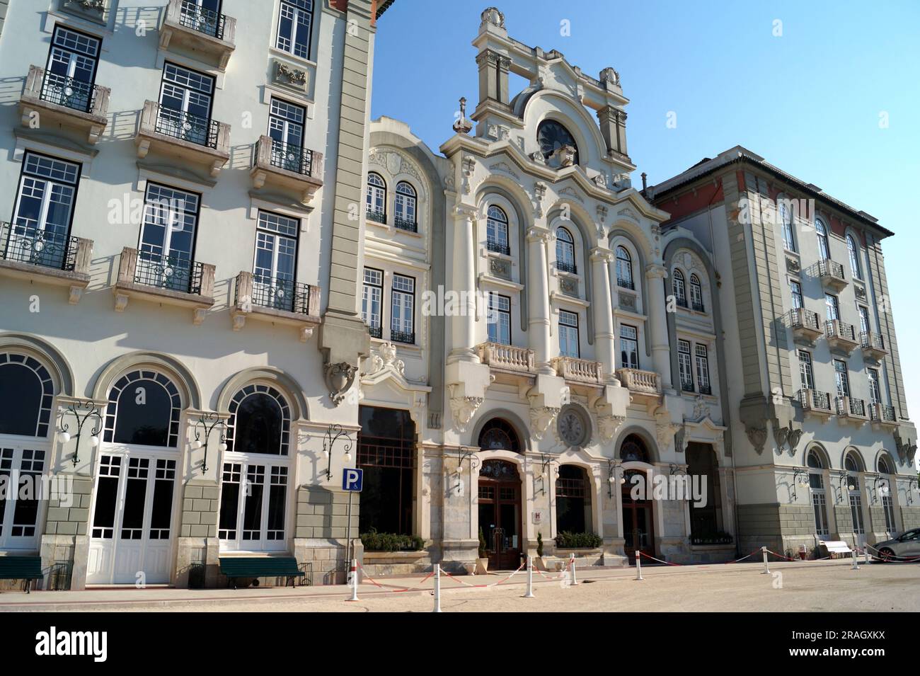 Curia Palace, historic early 20th-century hotel and spa with manicured ...