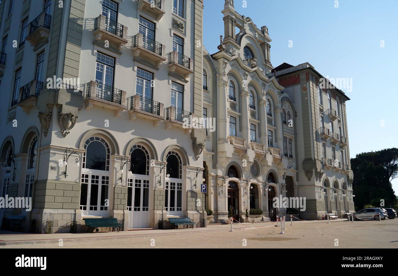 Curia Palace, historic early 20th-century hotel and spa with manicured ...