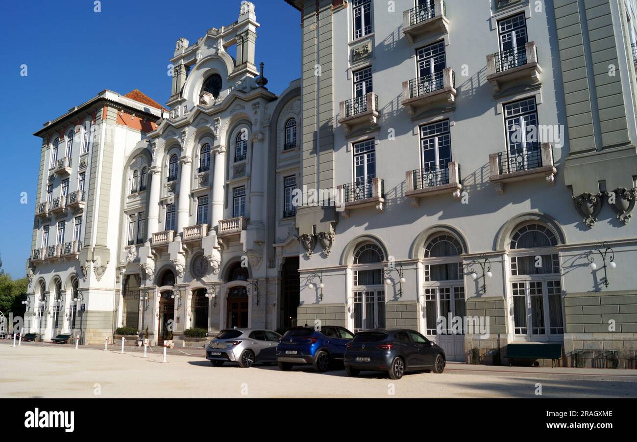 Curia Palace, historic early 20th-century hotel and spa with manicured ...