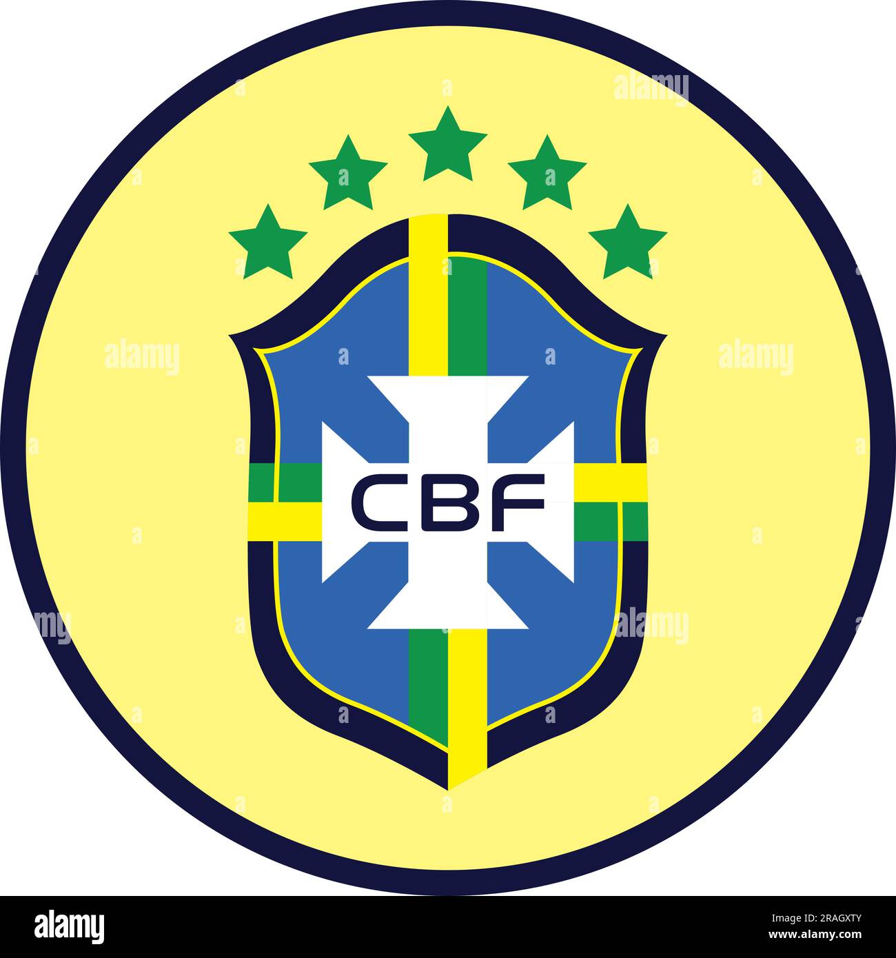 Football Brazil Logo
