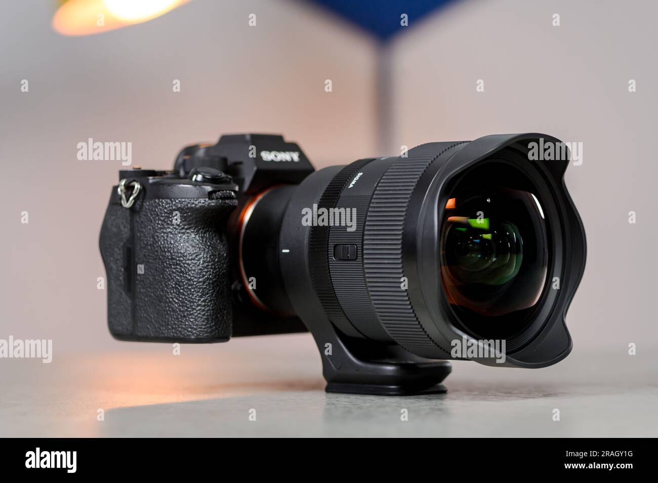 Ho Chi Minh city, Vietnam - July 2023. Sigma 14mm f1.4 DG DN art on ...