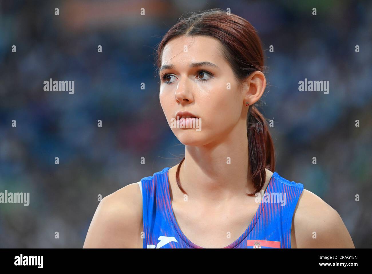 Angelina Topic (Serbia). High Jump bronze medal. European Championships ...