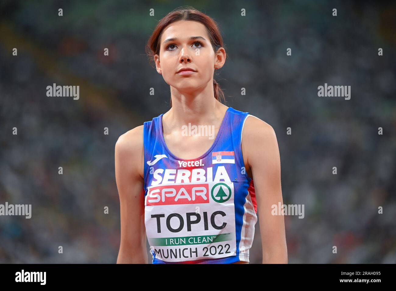 Angelina Topic (Serbia). High Jump bronze medal. European Championships ...