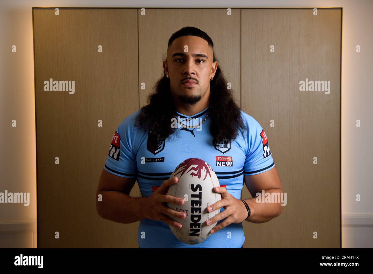 Sydney, Australia. 04th July, 2023. Keaon Koloamatangi poses for ...