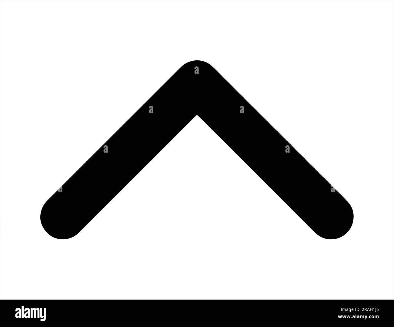 Chevron Icon Silhouette Stock Vector Image & Art - Alamy