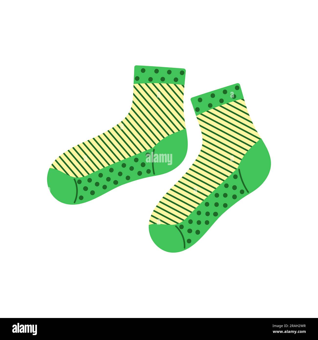 Gift woolen sock Cut Out Stock Images & Pictures - Alamy