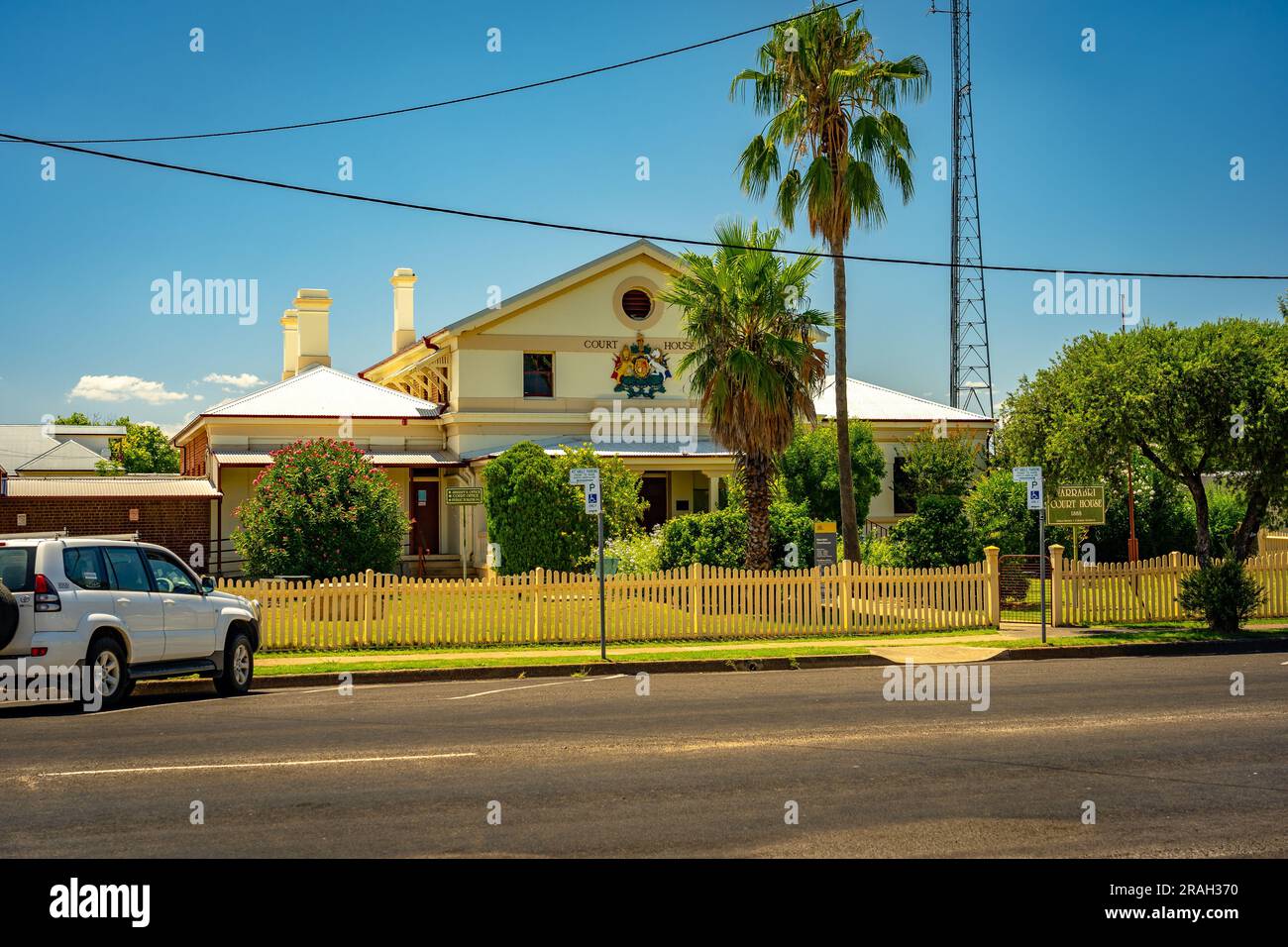 Narrabri, New South Wales, Australia - Historical court house building ...
