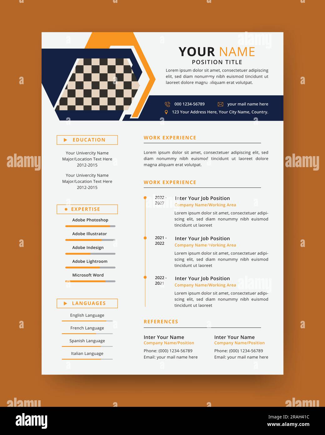 Curriculum Vitae Cover Page