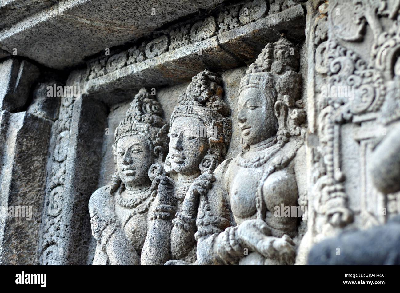 Detail view prambanan temple hi-res stock photography and images - Alamy
