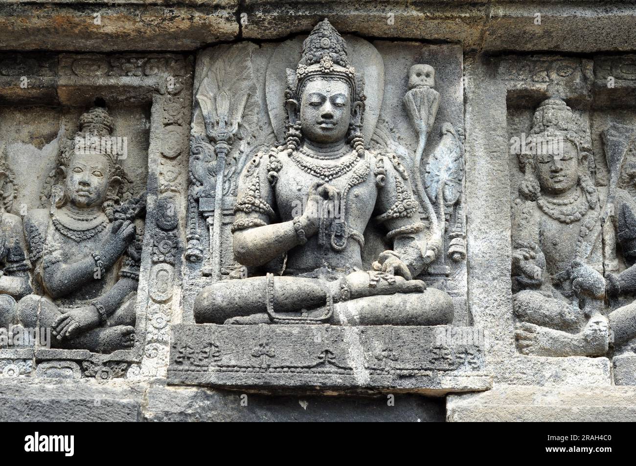 Detail view prambanan temple hi-res stock photography and images - Alamy