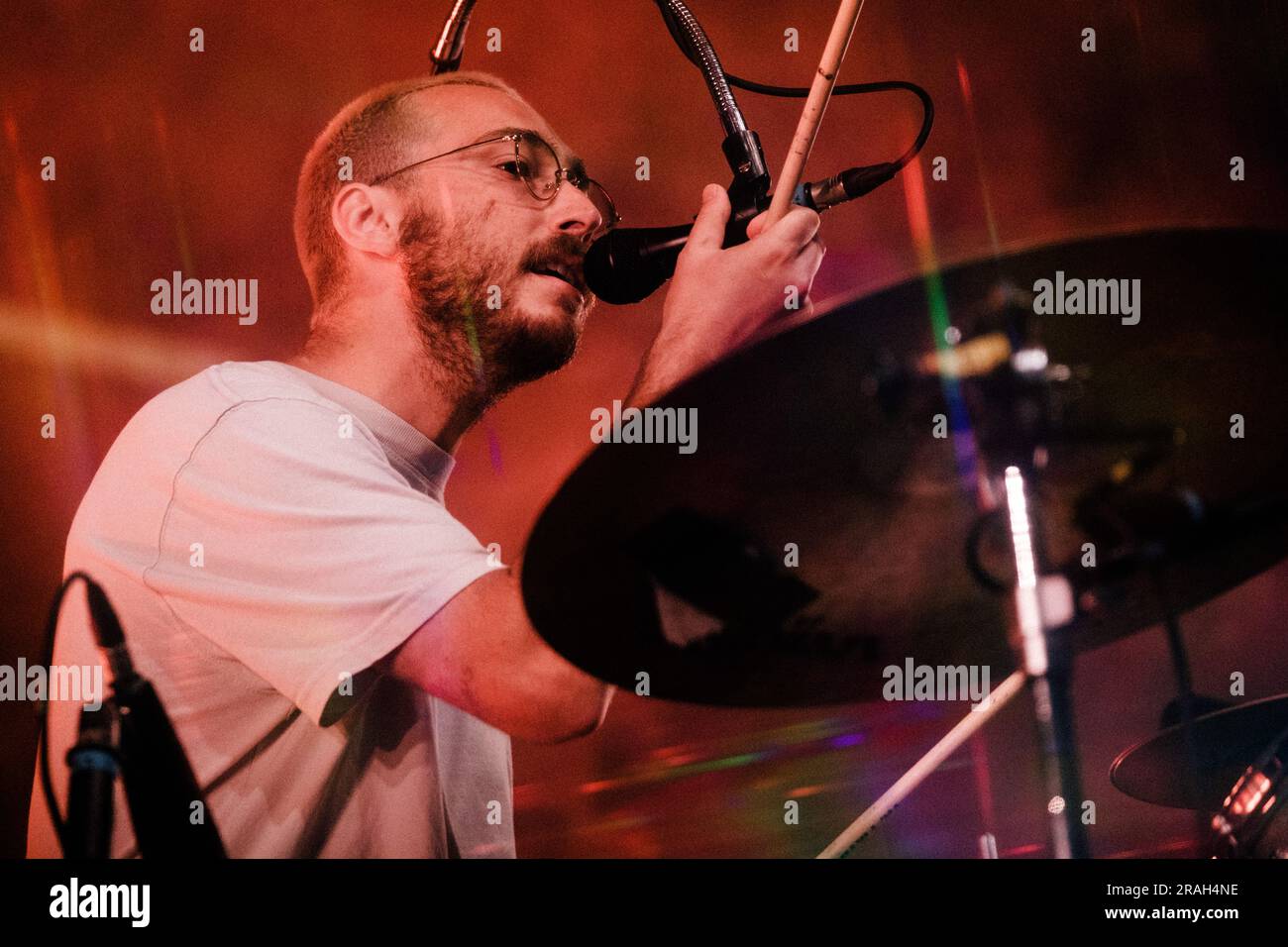 Roskilde, Denmark. 01st, July 2023. The American band Whitney performs ...