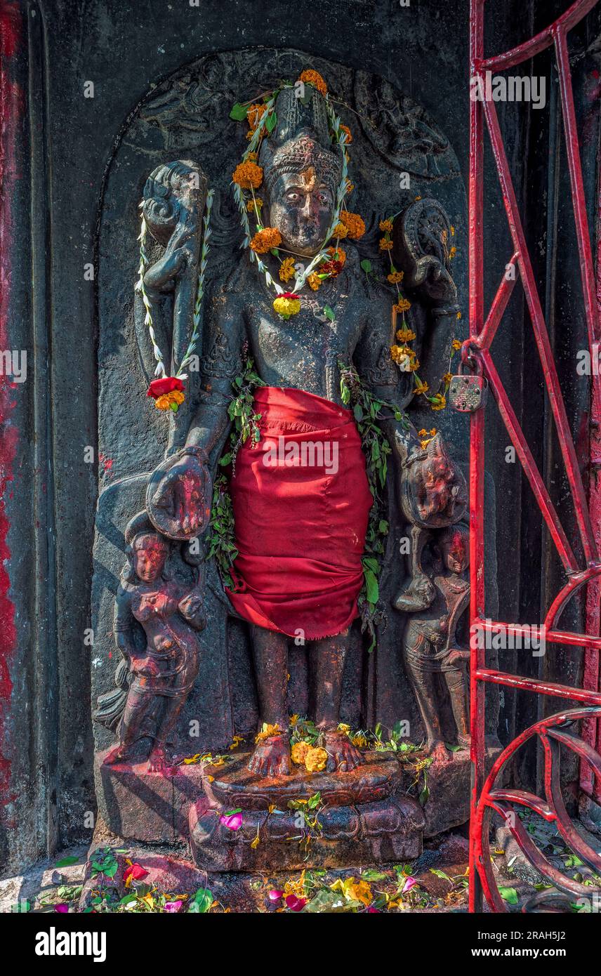 Vishnu sculpture bihar india hi-res stock photography and images - Alamy