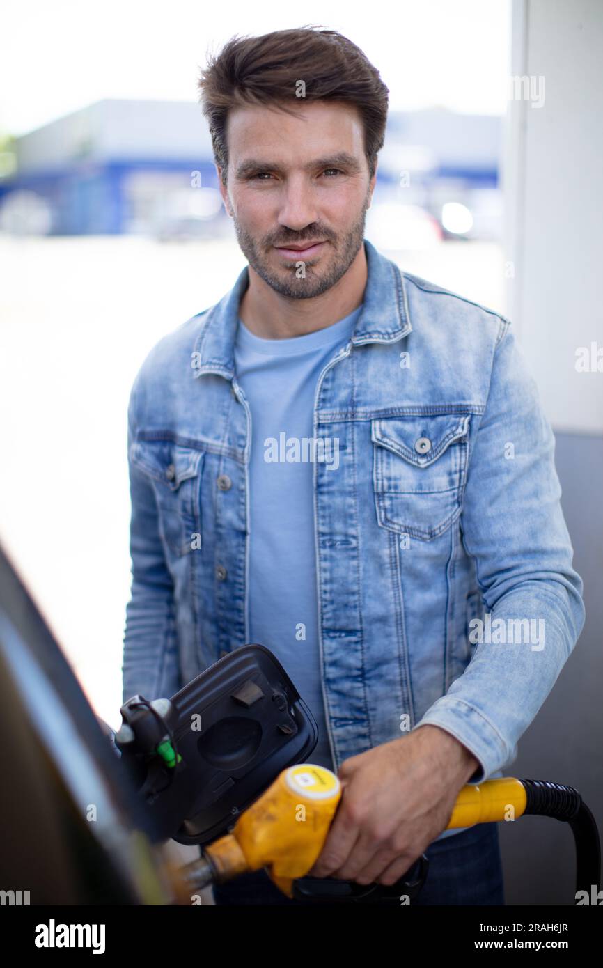 Car filling up with ethanol hi-res stock photography and images - Alamy