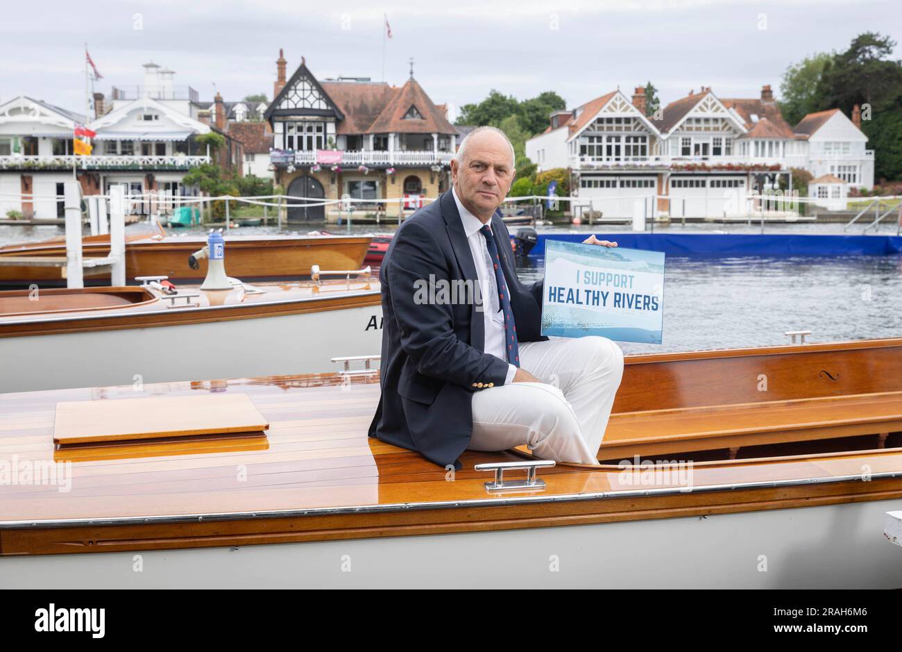 EDITORIAL USE ONLY Sir Steve Redgraves back a campaign led by River ...