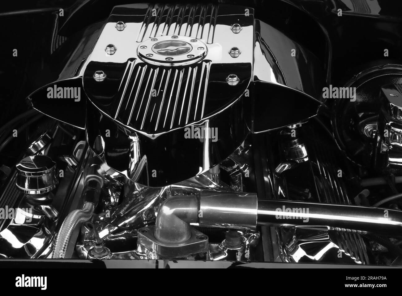 Sixties hot rod Black and White Stock Photos & Images - Alamy