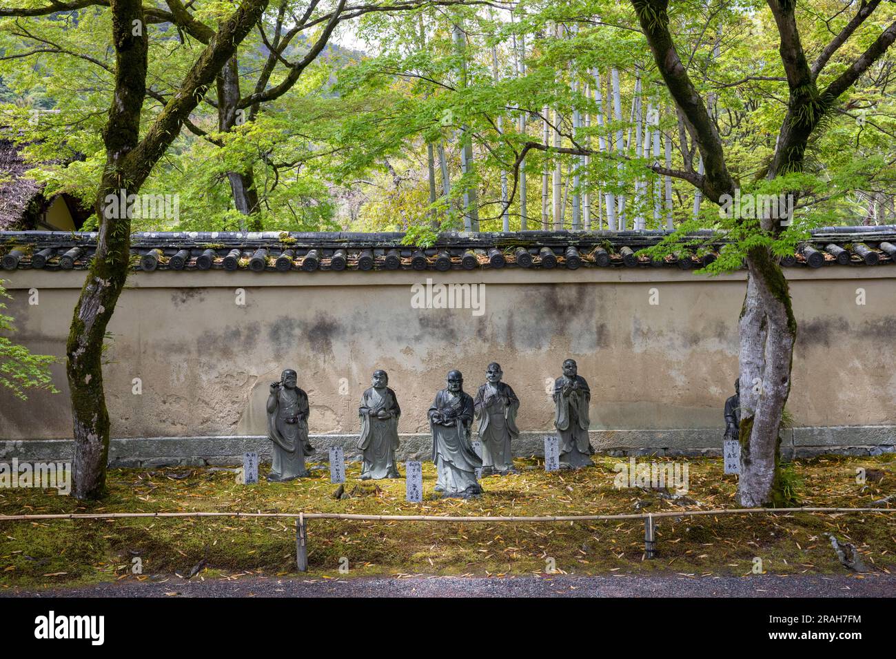 2023, Arashiyama Arhat. 500 Statues of the closest and highest ...