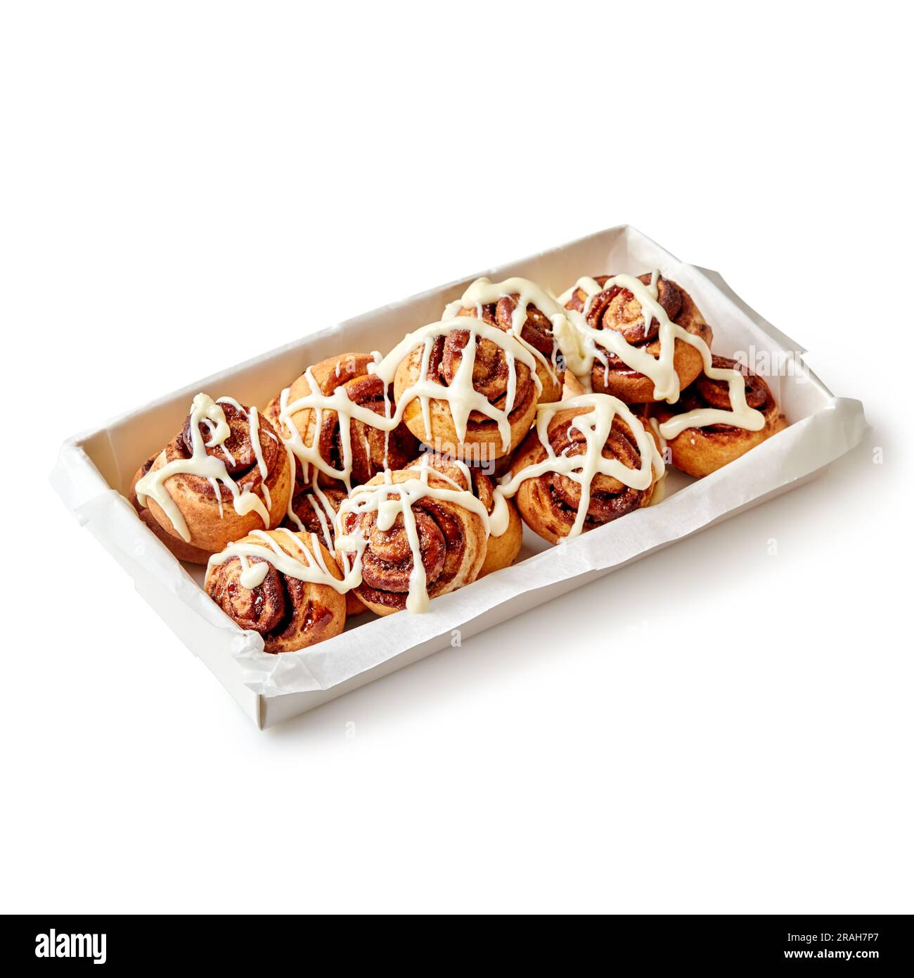 Cinnamon rolls box hi-res stock photography and images - Alamy