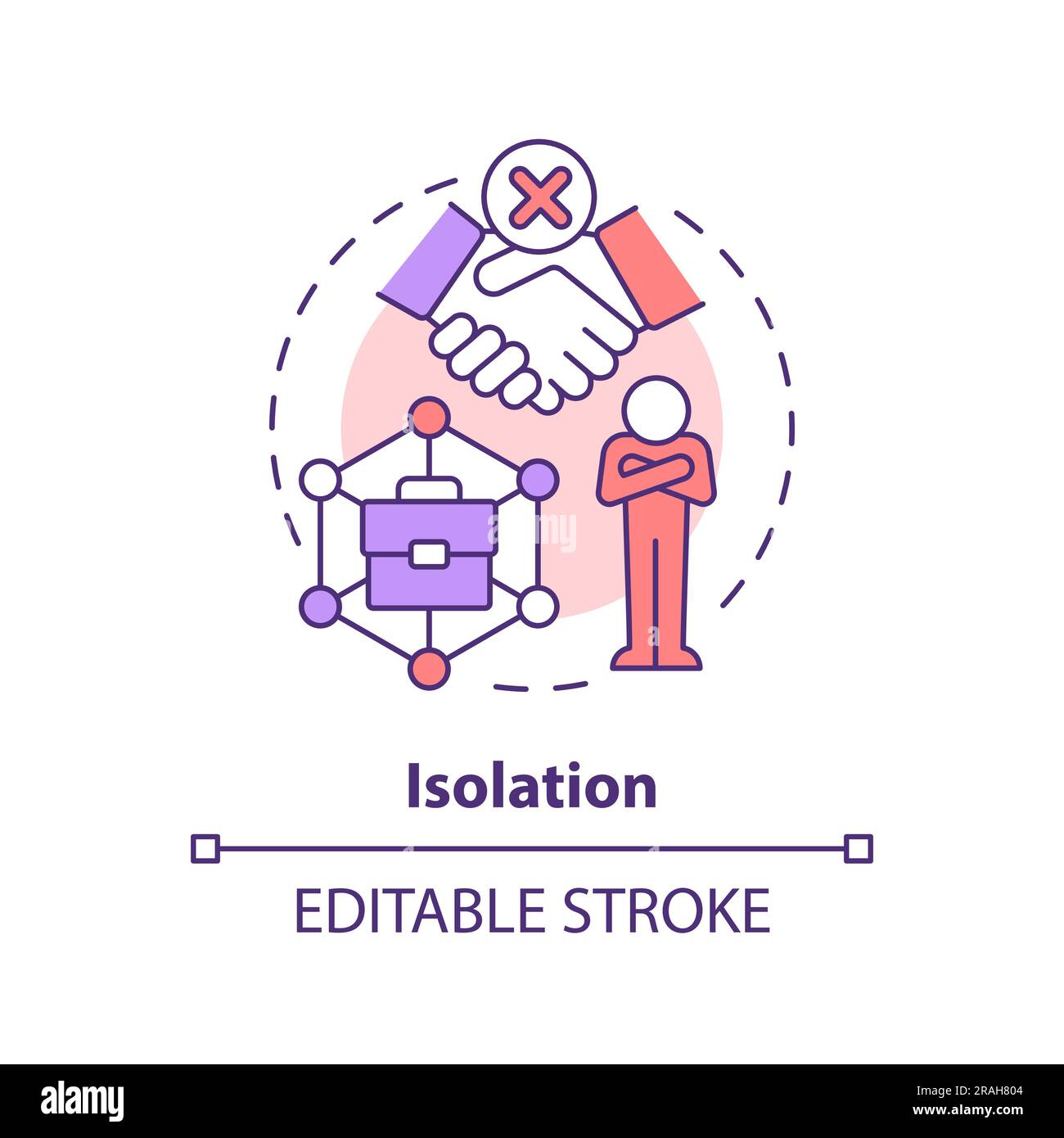 Age not a barrier Stock Vector Images - Alamy