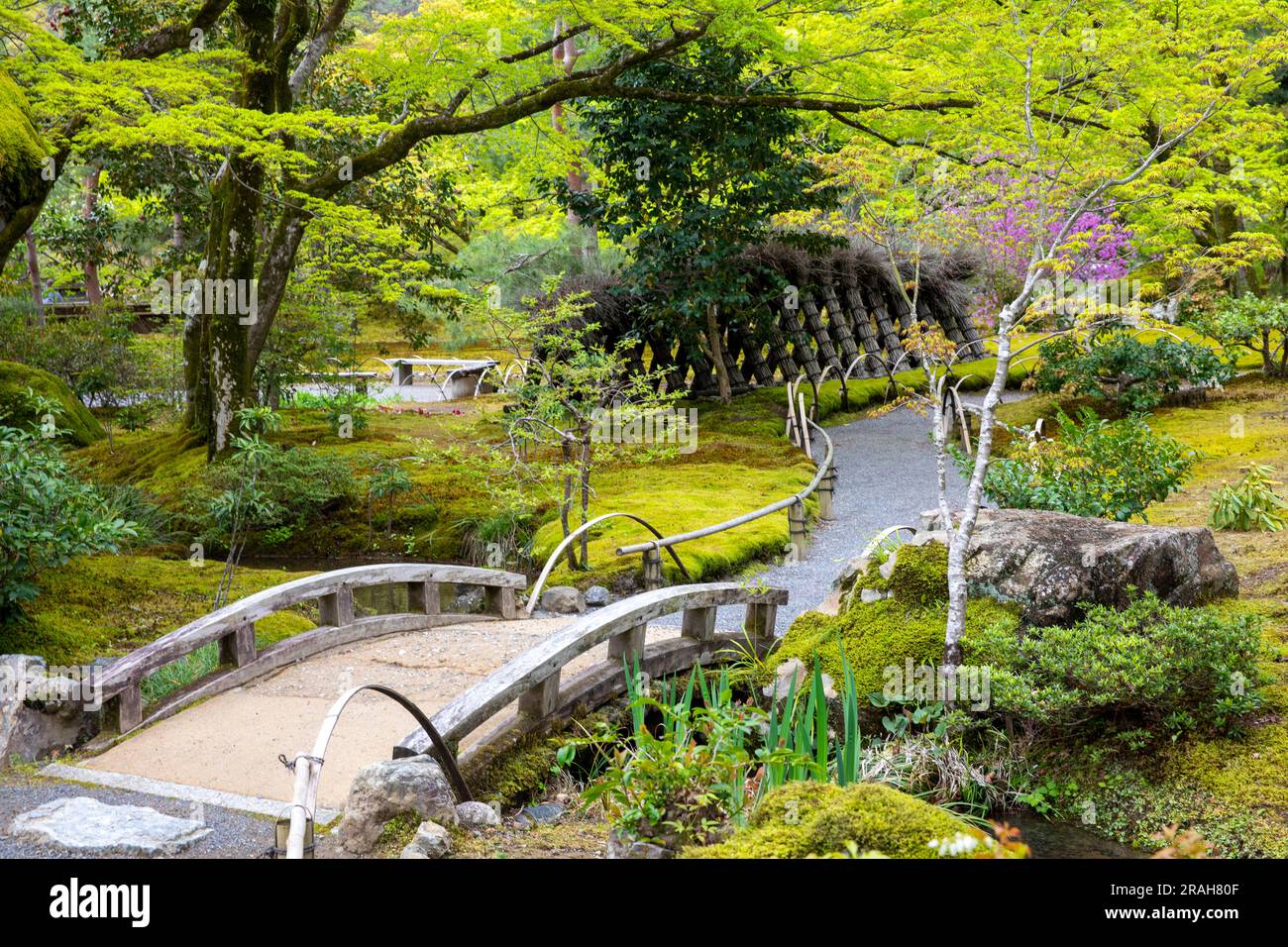 Tenryu - ji temple grounds, Kyoto, Japan,2023 and its famous scenic zen ...