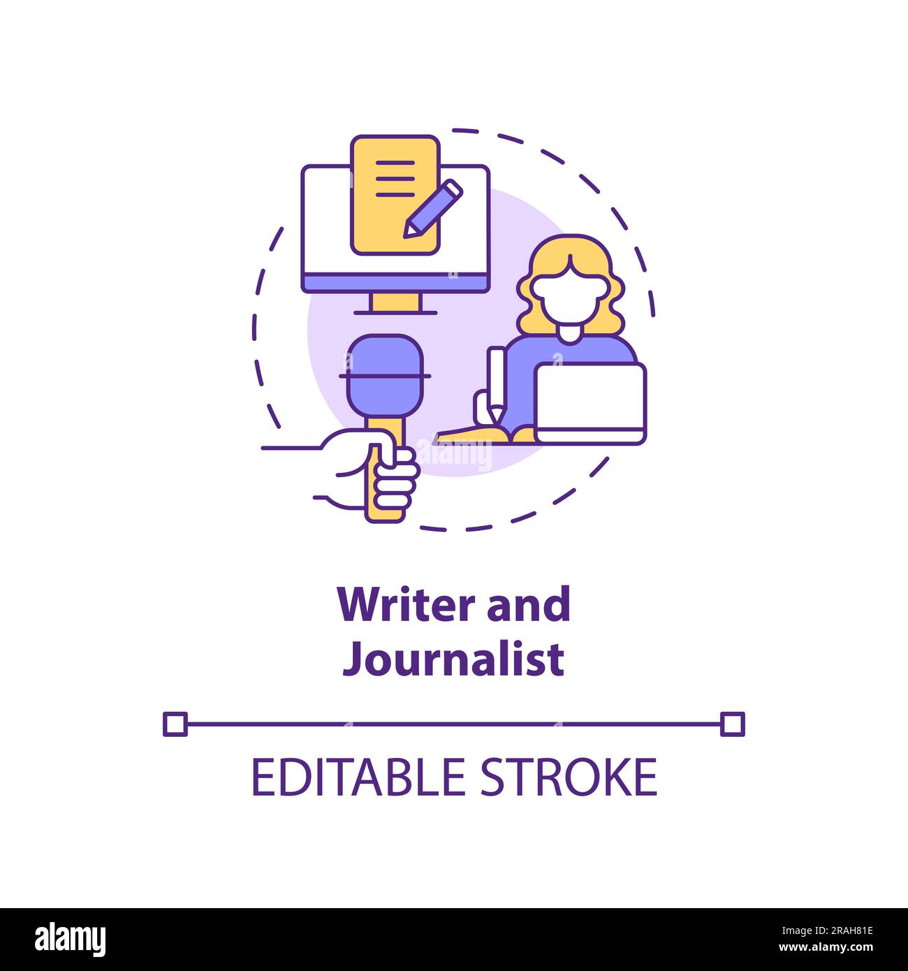 Nomad work concept image Stock Vector Images - Alamy