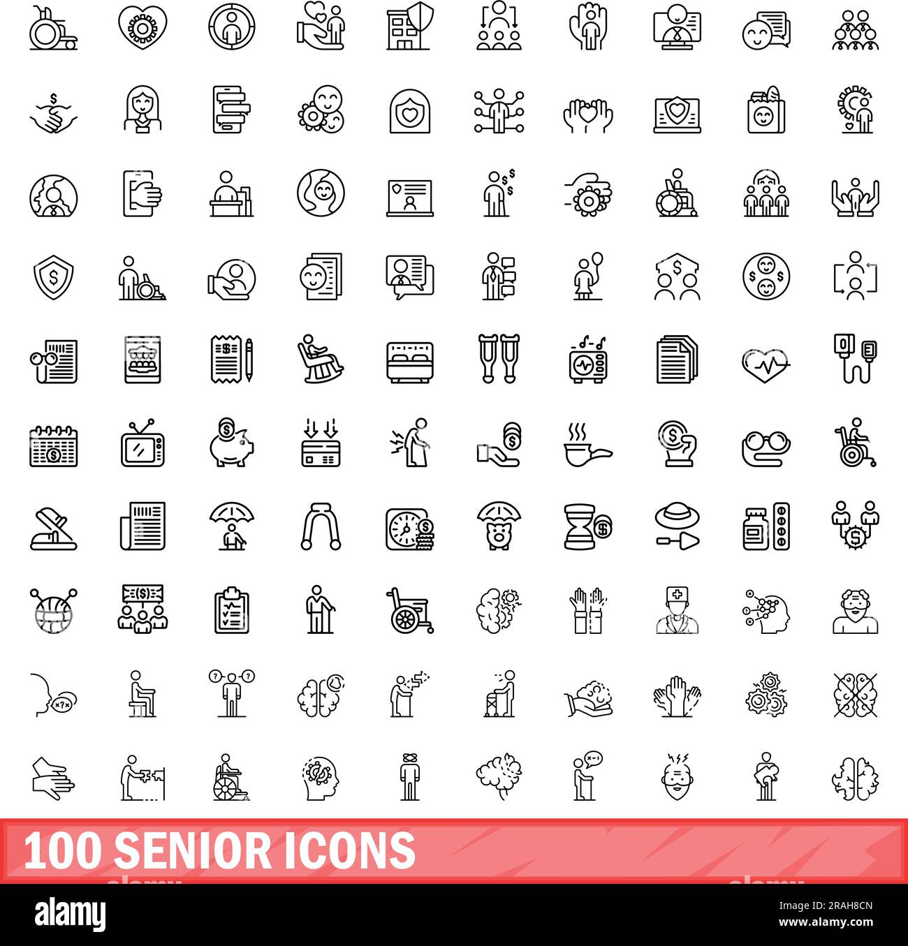 Old worker pension Stock Vector Images - Alamy