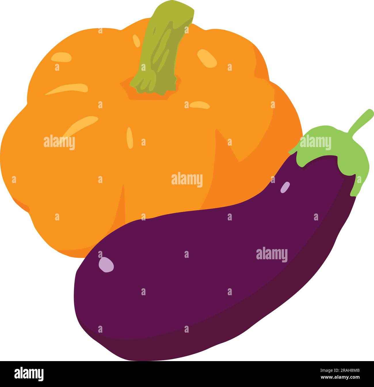 Yellow nightshade Stock Vector Images - Alamy