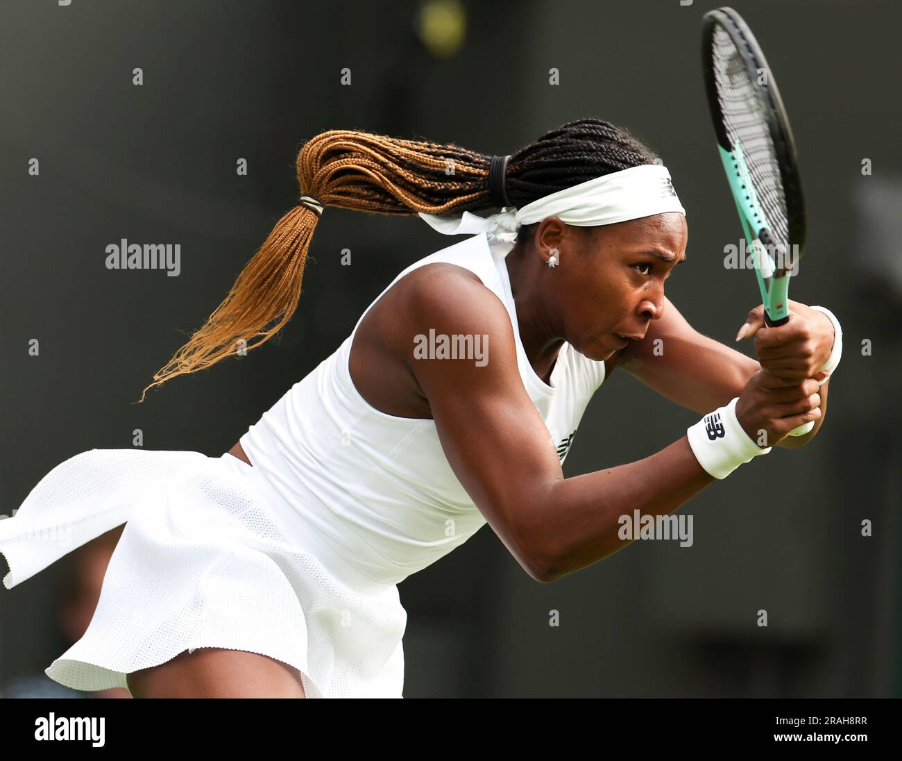 Coco gauff wimbledon 2023 hi-res stock photography and images - Alamy