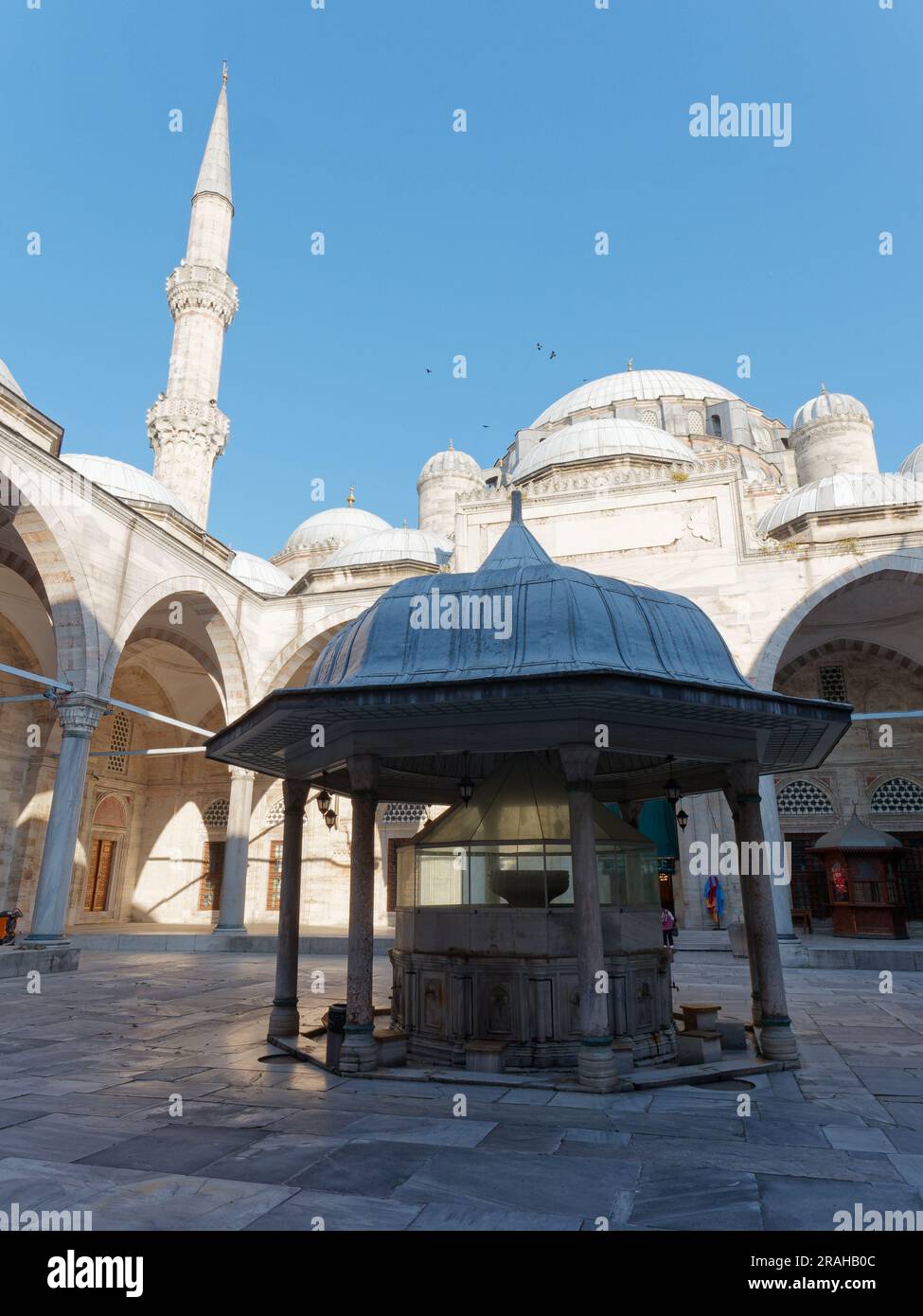 Sahn (Coutyard) of the 16th Century Ottoman Şehzade Mosque in the Fatih ...