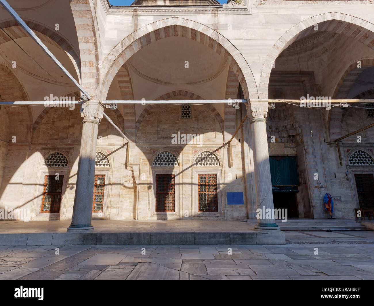 Sahn (Coutyard) of the 16th Century Ottoman Şehzade Mosque in the Fatih ...